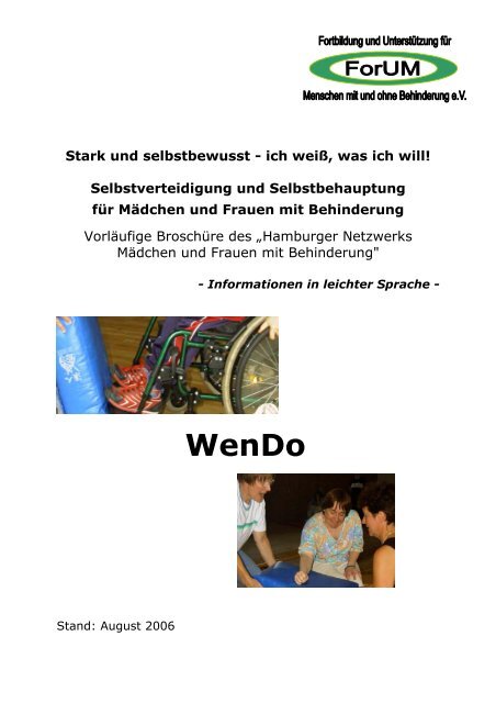 WenDo - ForUM eV