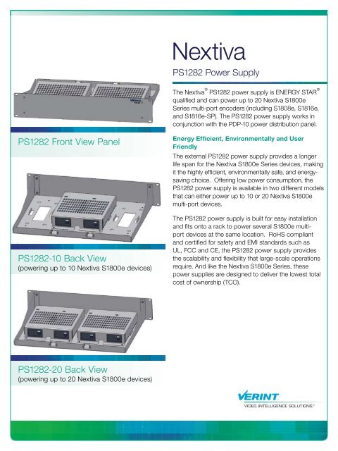 Nextiva - Verint Systems Inc.