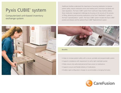 Pyxis CUBIE® system - CareFusion