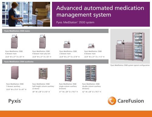 Pyxis MedStation 3500 mains - CareFusion