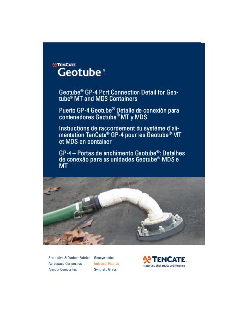 Geotube® GP-4 Port Connection Detail for Geo - Bishop Water ...