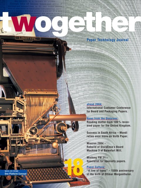 Paper Technology Journal - Voith