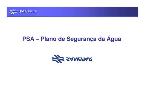 anexo vi - Instituto das Águas do Paraná anexo vi - Instituto das Águas do Paraná