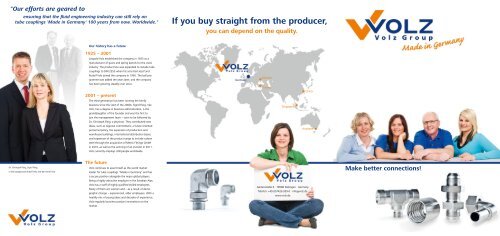 company brochure - Volz Gruppe GmbH