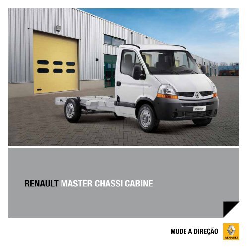 RENAULT MASTER CHASSI CABINE - Renault do Brasil