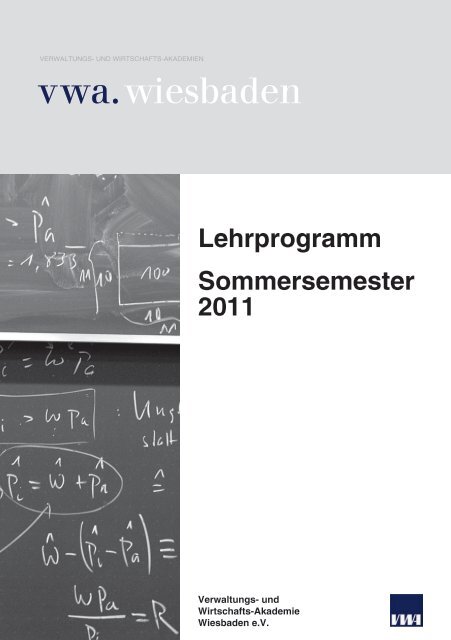 Lehrprogramm VWA Wiesbaden