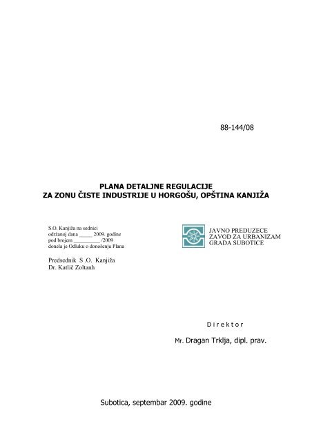 Plan detaljne regulacije