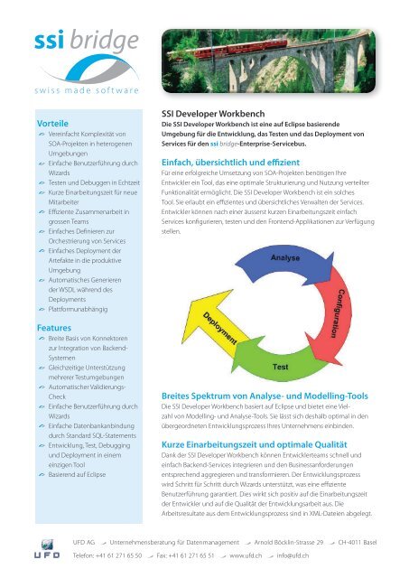 Flyer SSI Developer Workbench - UFD