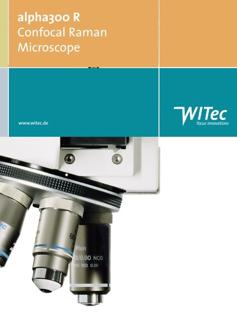 alpha300 R Confocal Raman Microscope - WITec