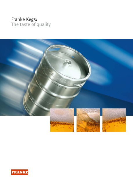 Franke Kegs Montage