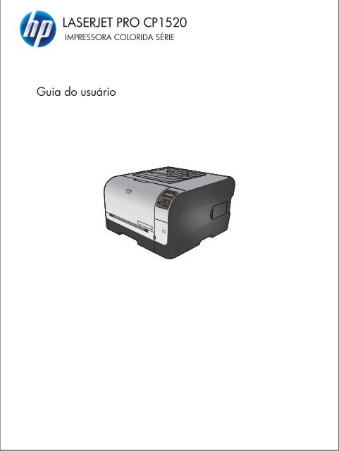 HP LaserJet Pro CP1520 Color Printer Series User Guide - PTWW