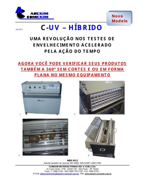 C-UV – HÍBRIDO - Adexim Comexim