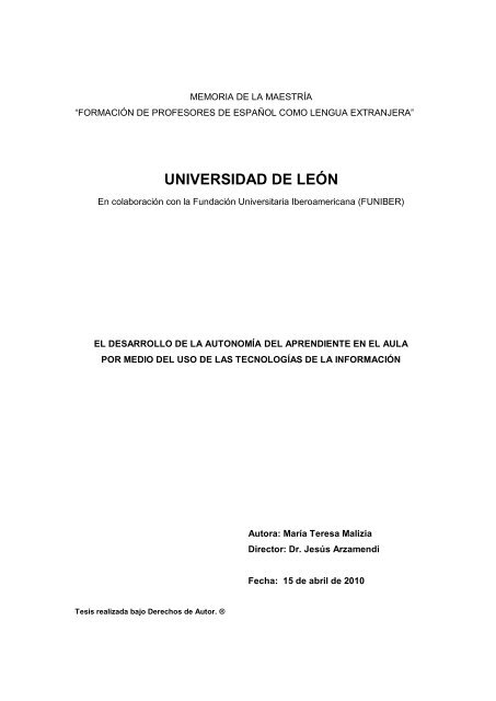 Tesis Completa - Funiber