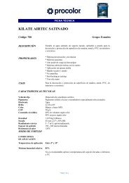 Kilate AcriTec Satinado Mix - Procolor