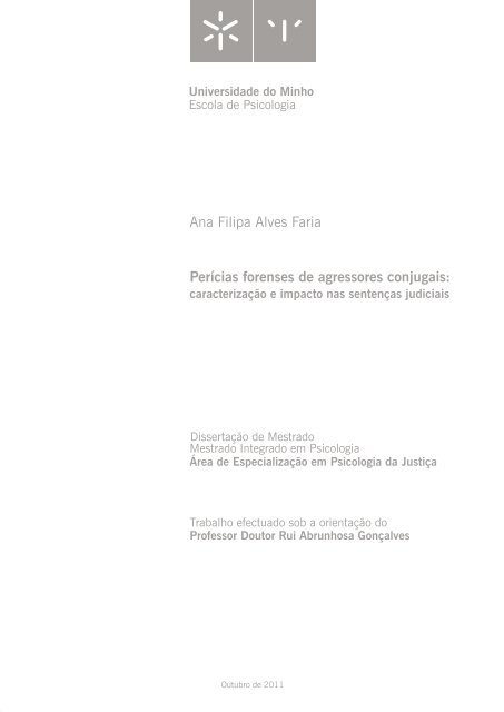 última versão - Ana Filipa Alves Faria.pdf - Universidade do Minho