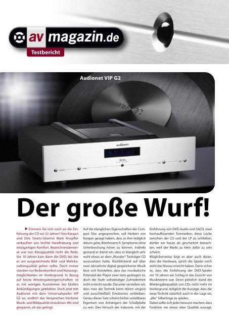 Audionet VIP G2.indd