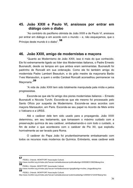 45. João XXIII e Paulo V