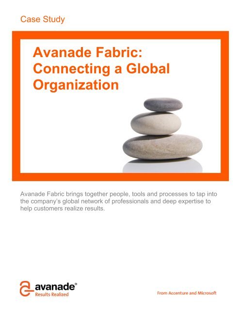 Case Study - Avanade