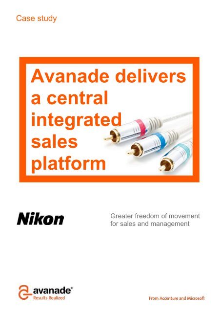 Nikon â CRM Case Study - Avanade
