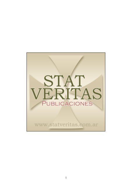 EN NOMBRE DE LA LIBERTAD - stat veritas