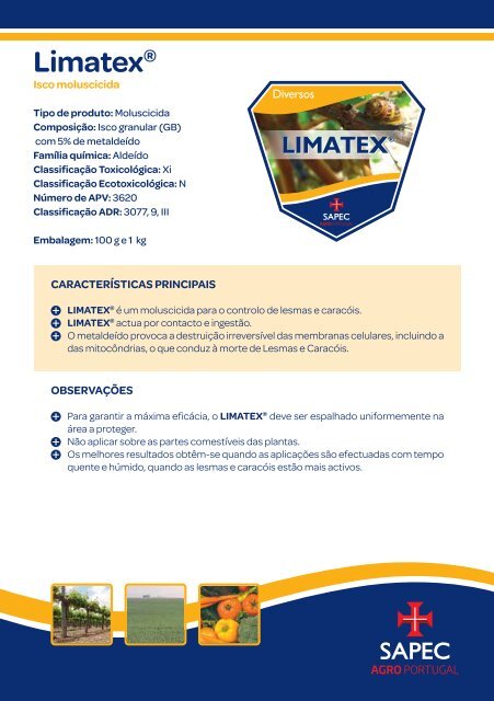 Limatex® - Sapec Agro