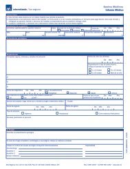 Informe Médico - MetLife