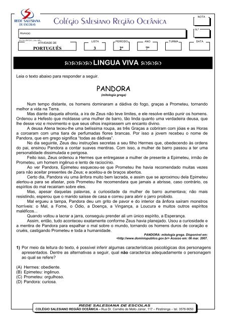 Epimeteu E Pandora Mitologia Grega A Caixa De Pandora: Mitologia Grega