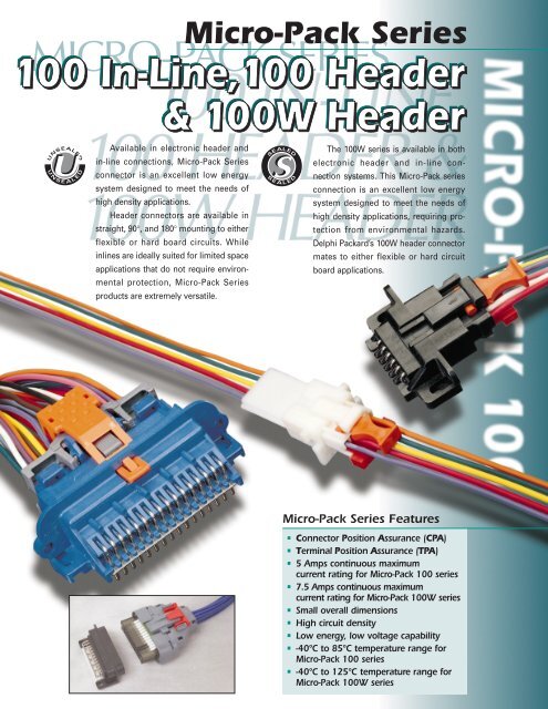 Delphi Micro-Pack Series