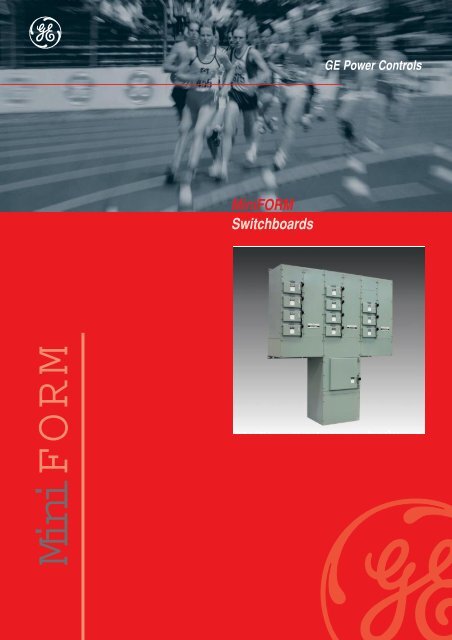 MiniFORM switchboard - GE Industrial Solutions