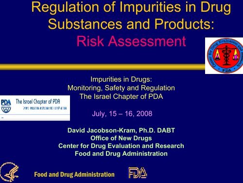 Regulation of impurities in drug substances and products