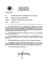 DIVISION OF CEBU PROVINCE - DepEd Cebu Province