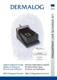 SDK collection for Zf1 - Dermalog GmbH