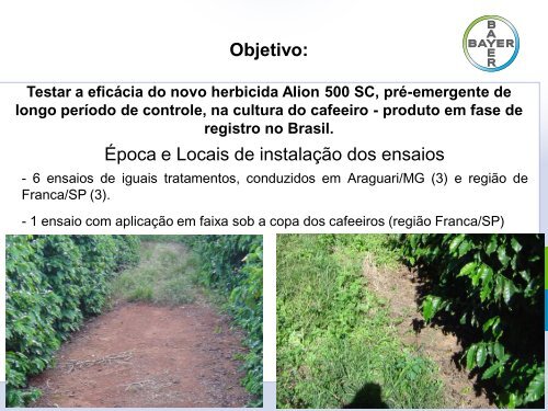 Objetivo: Testar a eficá
