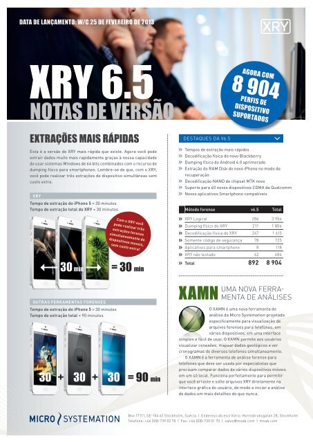 Notas de VeRsão - Micro Systemation