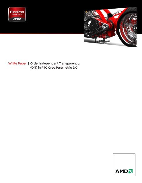 Order Independent Transparency (OIT) in PTC Creo ... - AMD