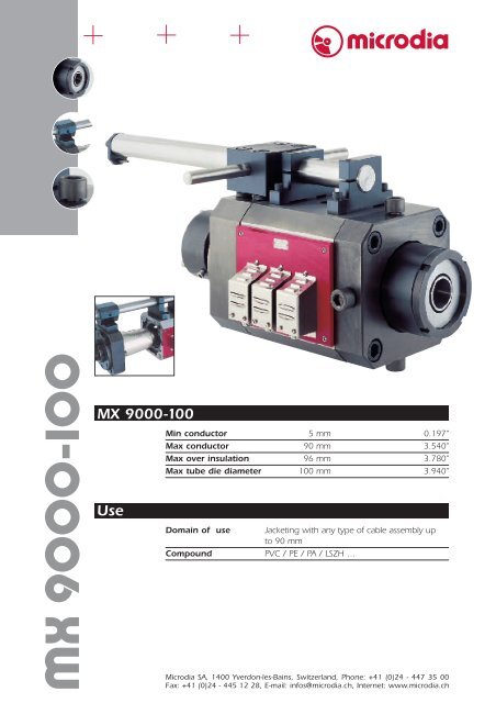 MX 9000-100 - Microdia