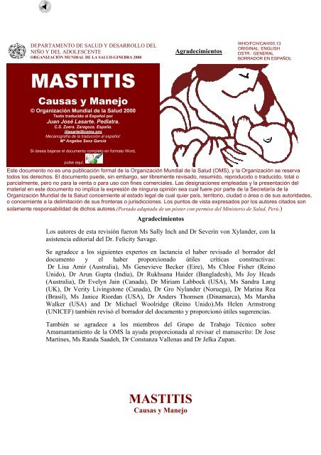 3. Causas de mastitis