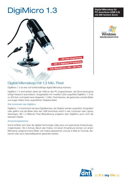 DigiMicro Prospekt - DNT