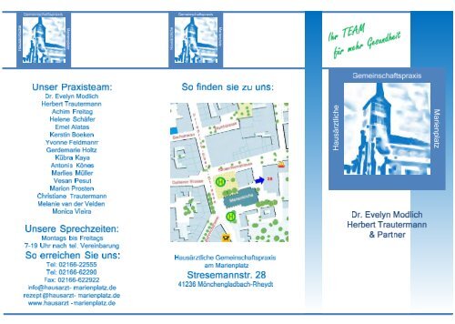 Flyer PRAXIS aktuell