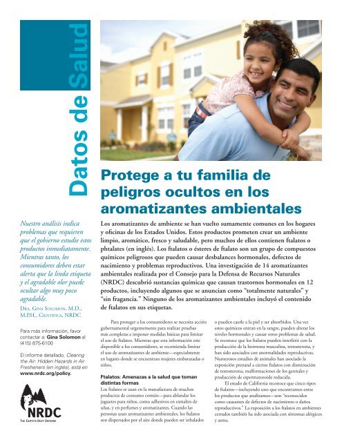 Hojas Informativas Pdf Natural Resources Defense Council