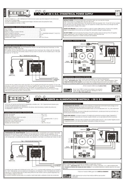 FS-6 FS-6 - ESR Electronic Components