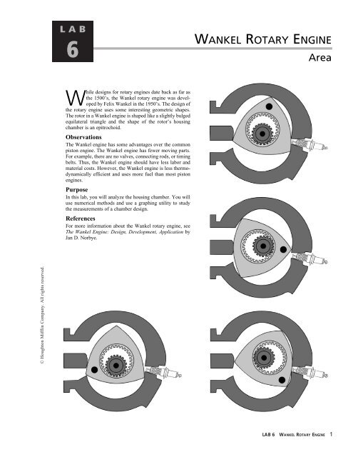 Wankel Rotary Engine Diagram