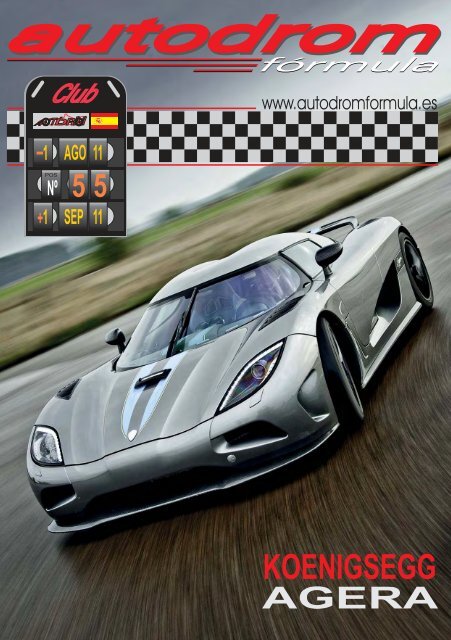 KOENIGSEGG - autodrom formula