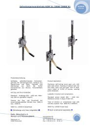 Zahnstangenwandwinde HZW 53 (2500-5000 N) - Gehoere.de