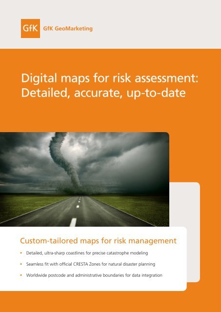 Flyer risk assessment - GfK GeoMarketing