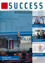 G.I.B Dispo-Cockpit Optimizing Logistic Processes in SAP