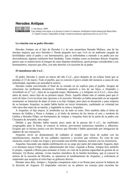 Herodes Antipas - Jesús de Nazaret