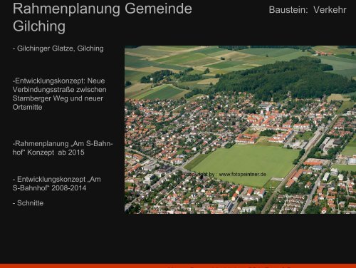 Verkehrsentwicklung "Gilchinger Glatze" - Gemeinde Gilching