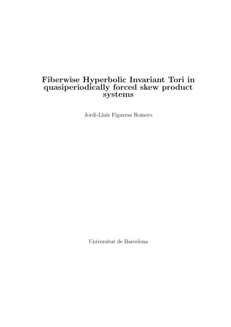 Fiberwise Hyperbolic Invariant Tori in quasiperiodically forced skew ...