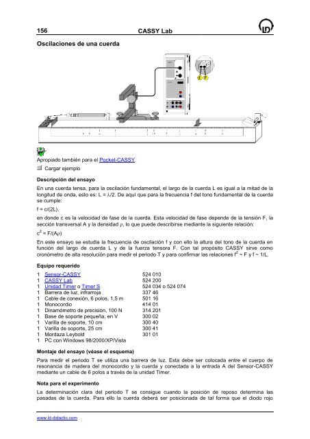 156 Oscilaciones de una c